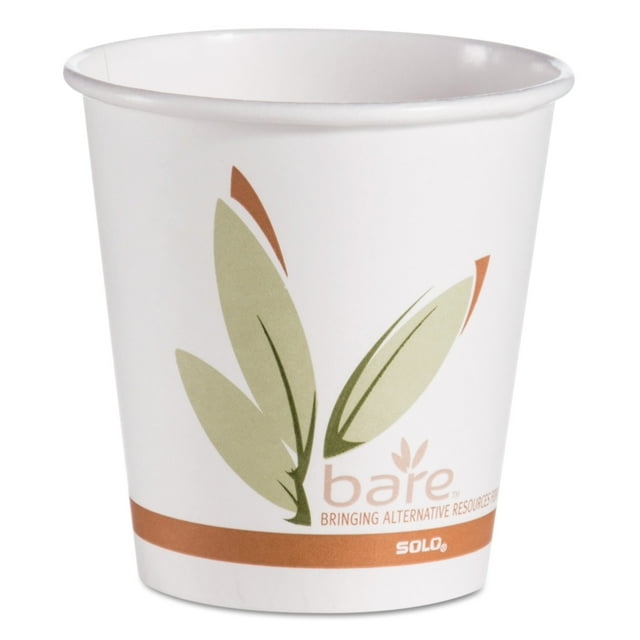 SOLO Cup Company Bare by Solo Eco-Forward Recycled Content PCF Hot Cups ...