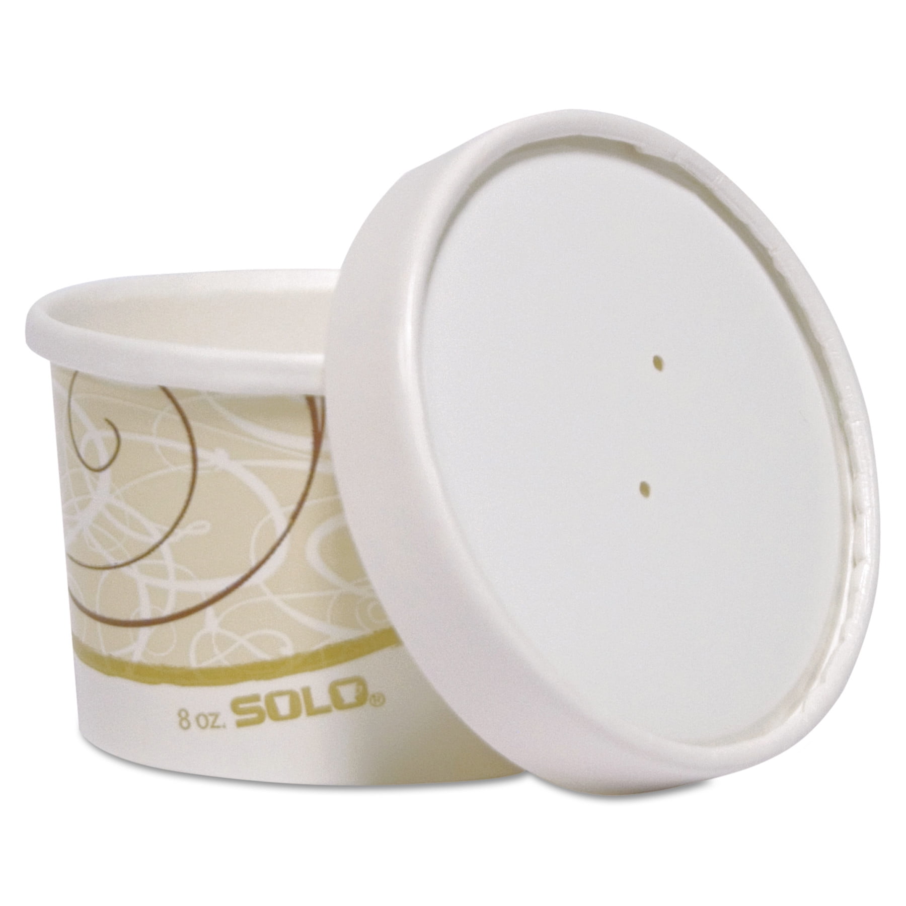 SOLO Cup Company Flexstyle Double Poly Food Combo Packs, 8 Oz, Paper ...
