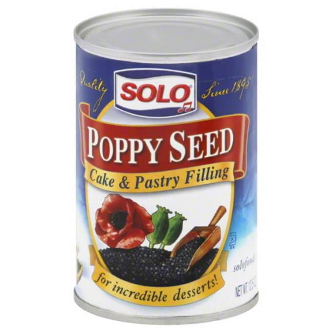 SOLO FILLING POPPY-12.5 OZ -Pack of 6 - Walmart.com