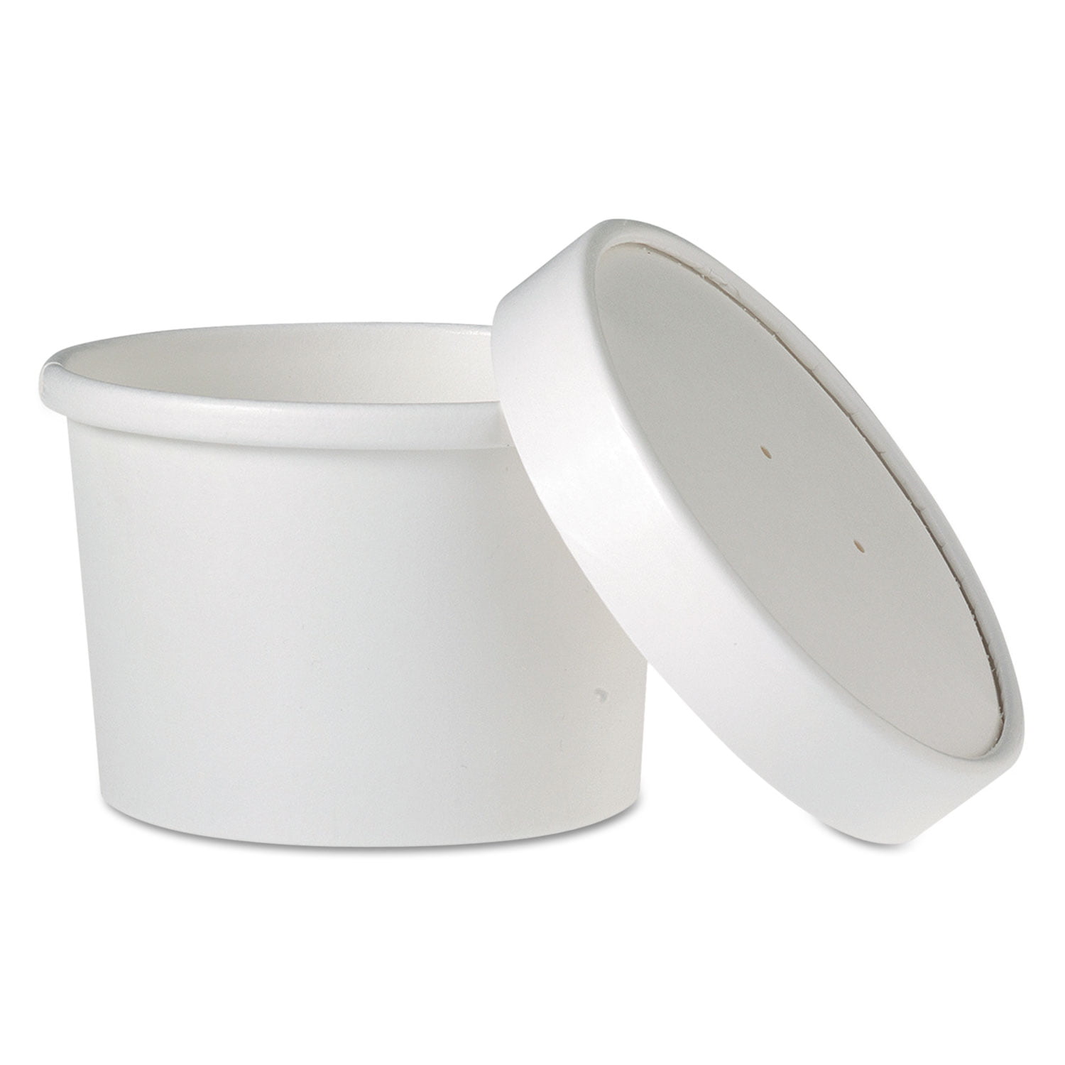 SOLO® Flexstyle Double Poly Food Combo Packs, 8 oz, White, Paper, 25 ...