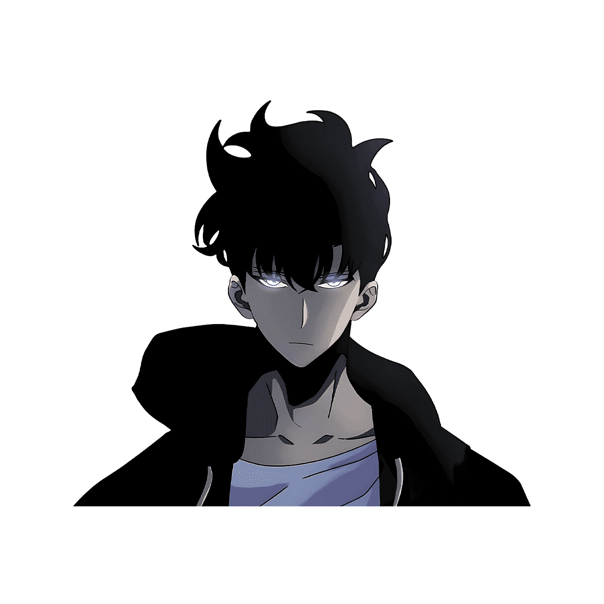 SOLO LEVELING: Sung Jin-Woo Anime Manga Decal Stickers for Cars Laptop ...