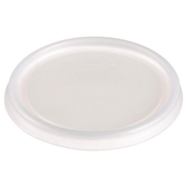 SOLO Non-Vented Cup Lids, Fits 6 oz Cups, 2, 3.5, 4 oz Food Containers ...