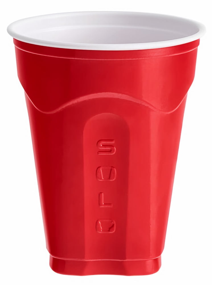 SOLO Red Squared Solo Cups, 9 oz, 50-Count (Pack of 2) - Walmart.com