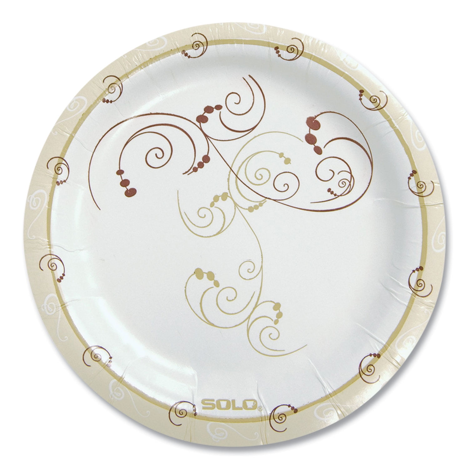 SOLO Symphony Paper Dinnerware, ProPlanet Seal, Mediumweight Plate, 6 ...
