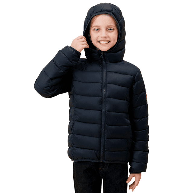SOLOCOTE Girls Boys Winter Coats, Kids Lightweight Water-Resistant ...