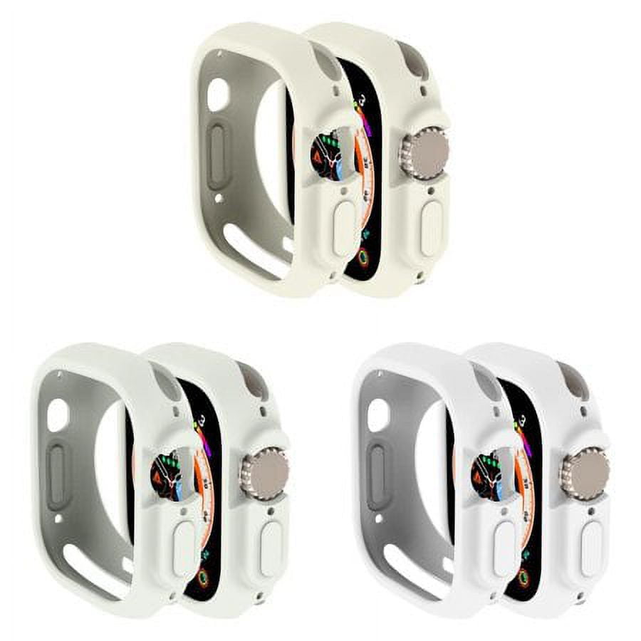 SOLOLUP (1Pack/3Pack) Compatible with Apple Watch Ultra Case 49mm Soft ...