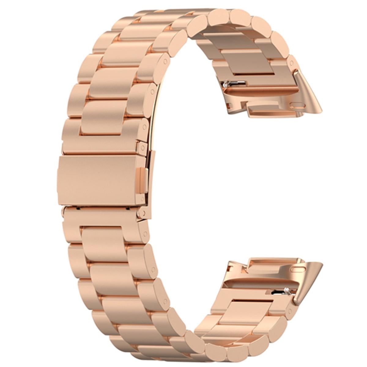 SOLOLUP Metal Stainless Steel Wristbands Compatible with Fitbit Charge ...