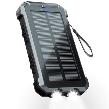DFITO Solar Power Station with LED Display, MP3 & FM Radio, for Camping ...