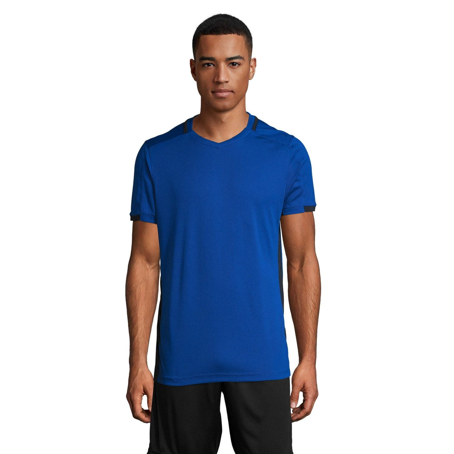 SOLS Mens Classico Contrast Short Sleeve Soccer T-Shirt - Walmart.com
