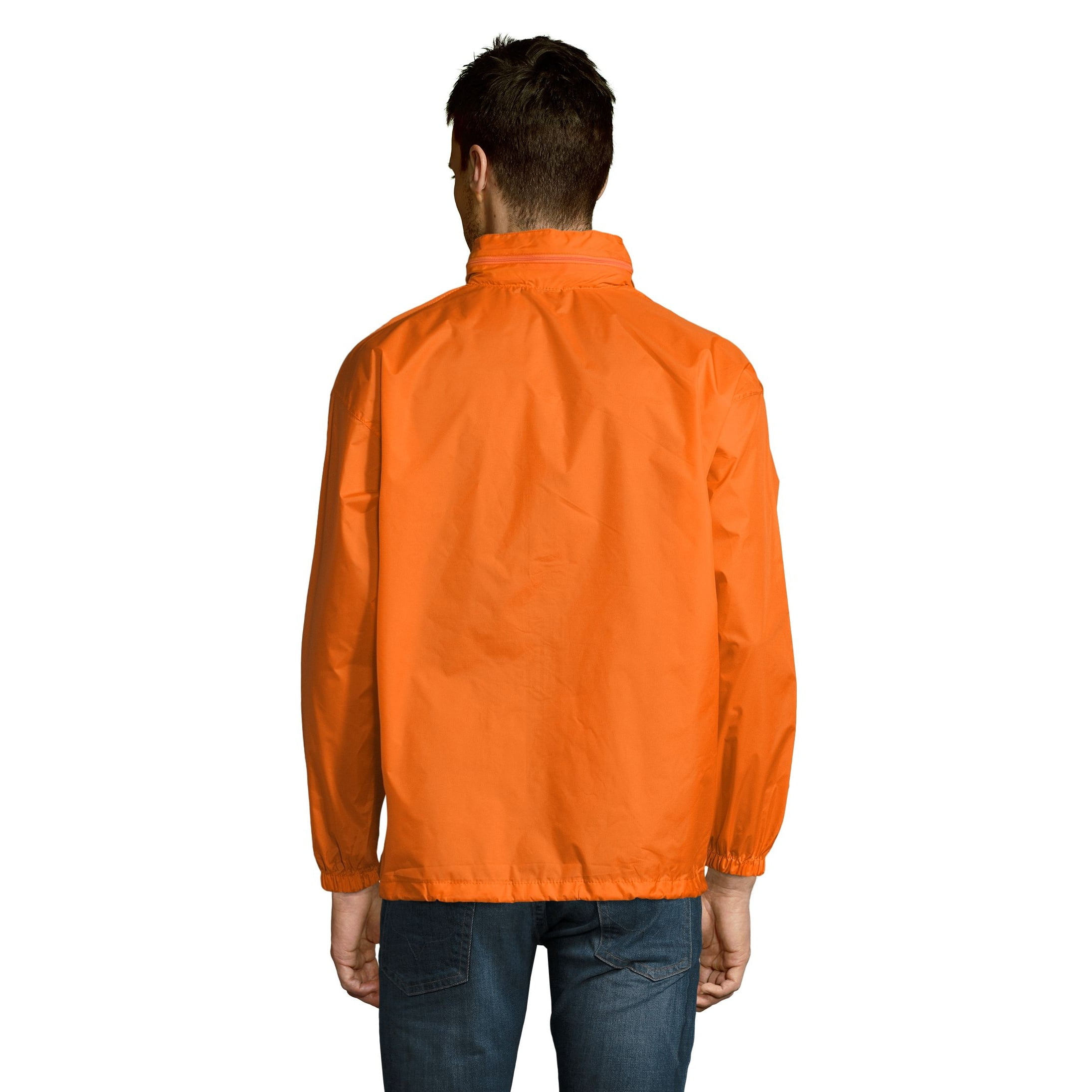 SOLS Surf Windbreaker Lightweight Water Resistant Anorak Jacket ...
