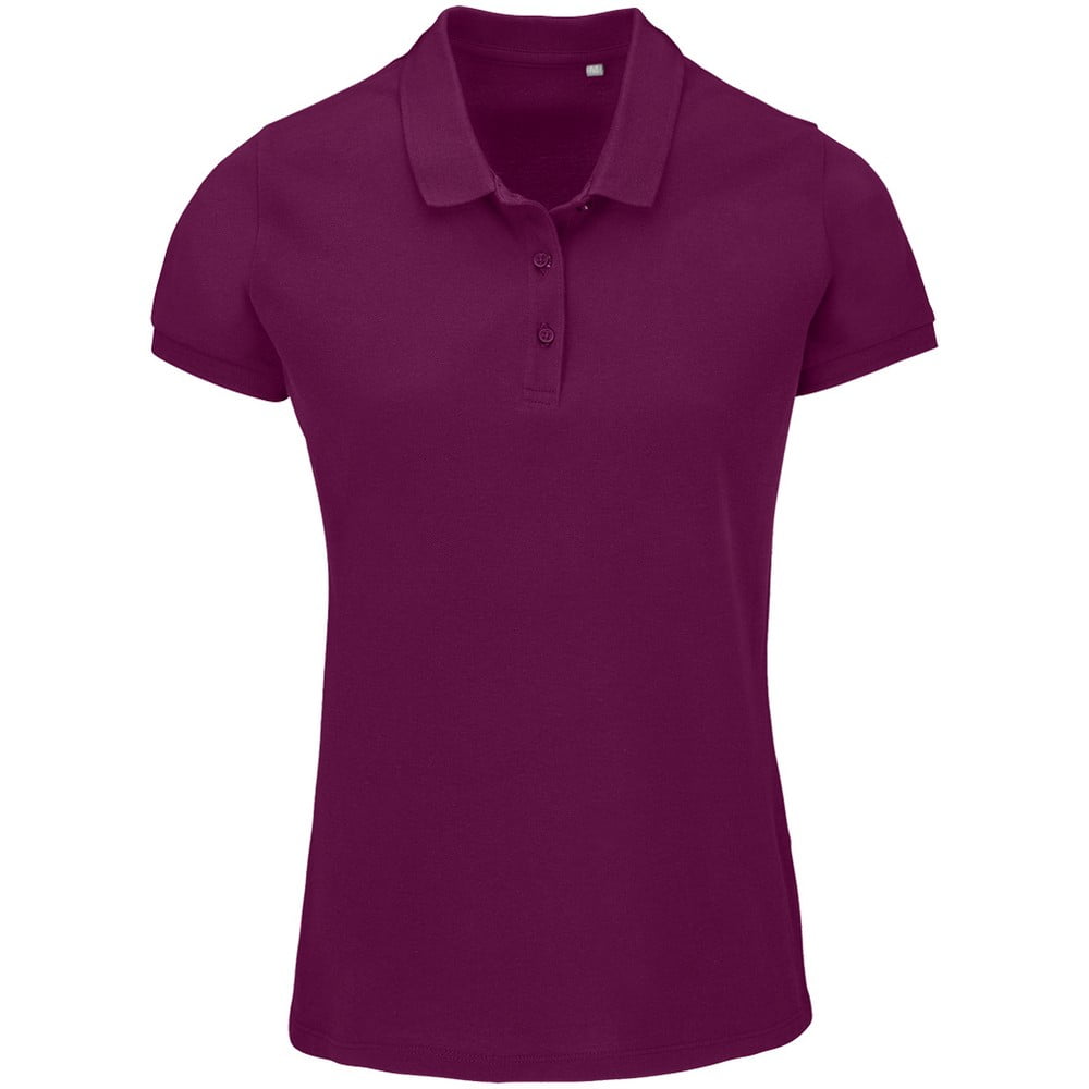 SOLS Womens Planet Piqué Natural Polo Shirt - Walmart.com