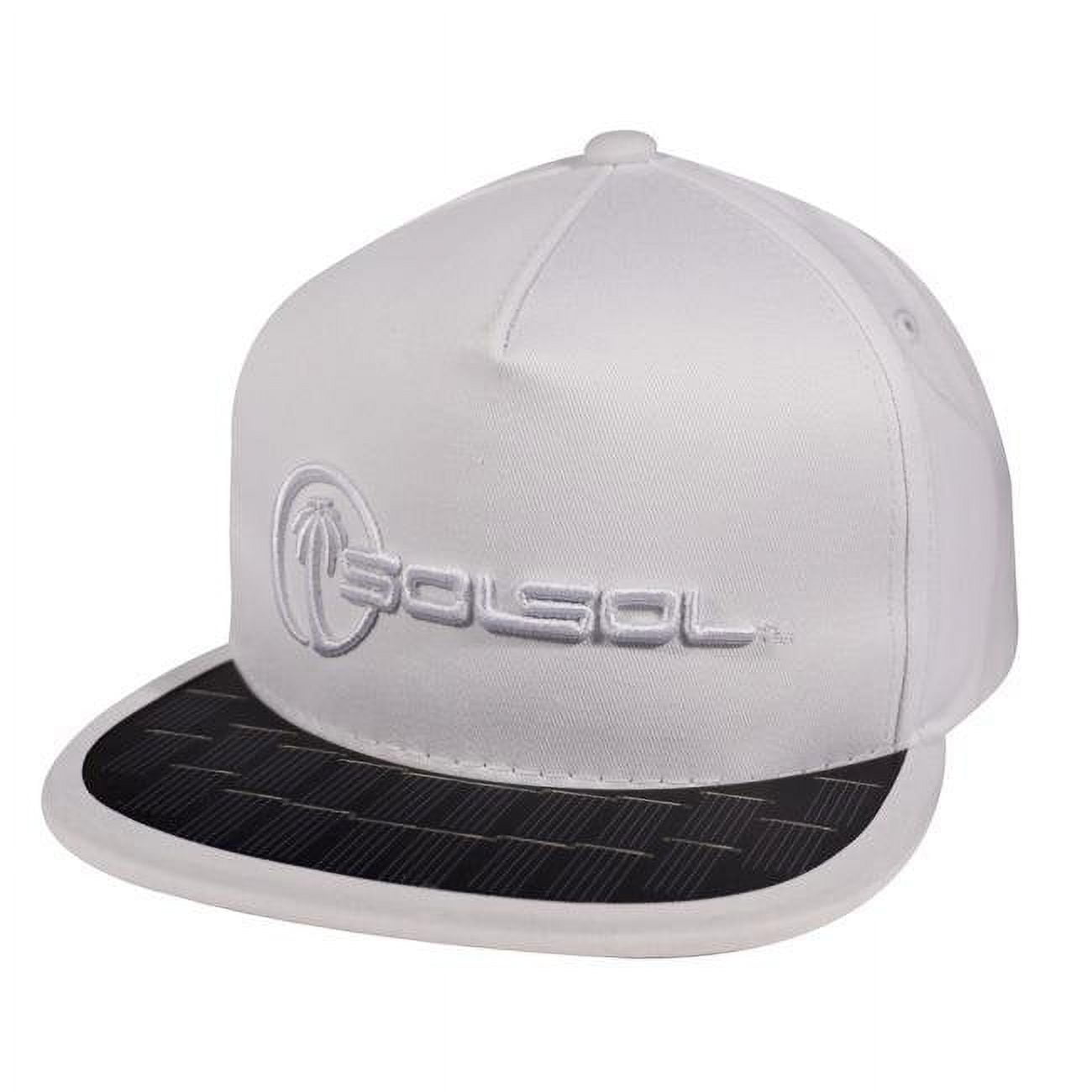 SOLSOL Poweraid Solar Hat Collection - White - Walmart.com
