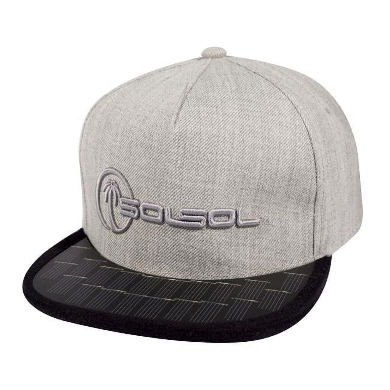 SOLSOL SS300 Poweraid Solar Hat Collection - Heather Gray - Walmart.com