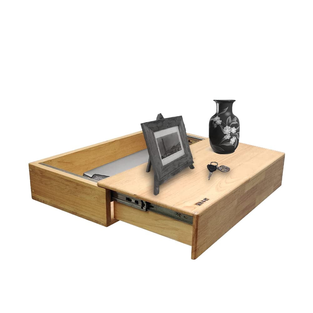 SOLVDINBOX Floating Wood Shelf Wall Mount Wall Shelves Storage Shelf ...