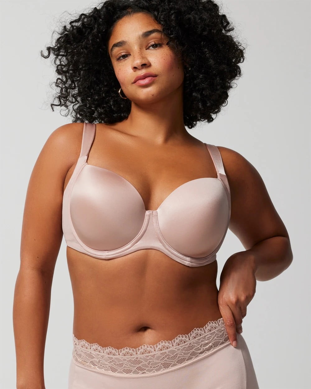 SOMA Stunning Full Coverage Bra Style: 570266026, Adobe Rose, Size 42G - Walmart.com