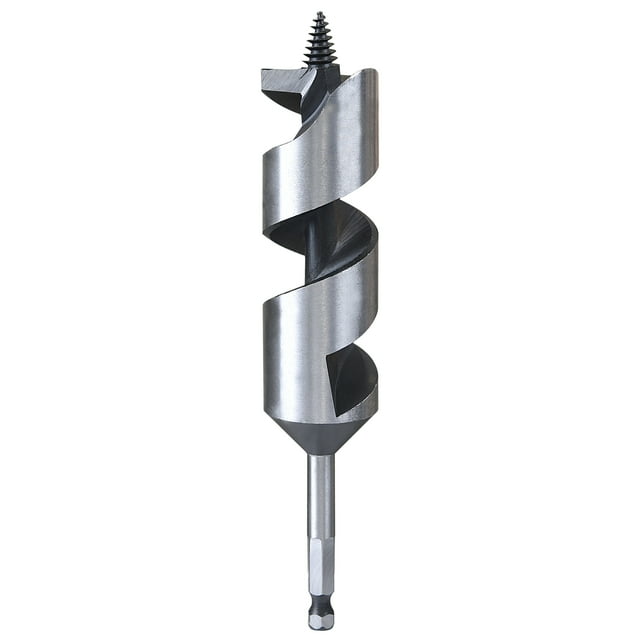SOMADA 1-1/2-Inch x 8-Inch Auger Drill Bit for Wood, Quick Change Hex ...