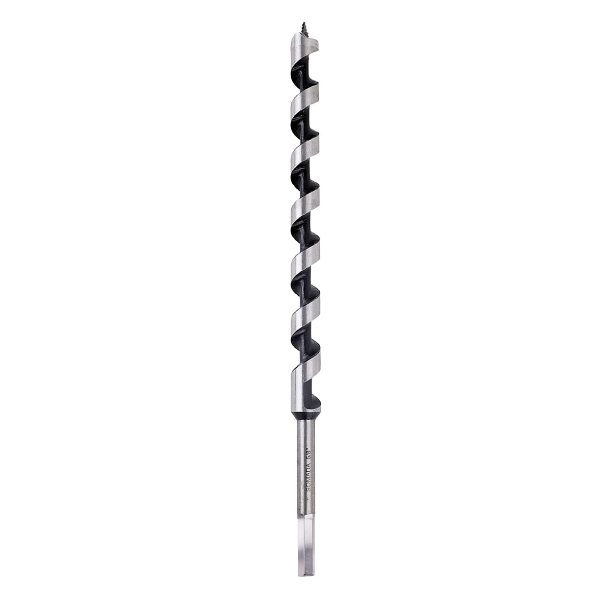 SOMADA 5/8-Inch x 12-Inch Auger Drill Bit for Wood, Hex Shank 3/8-Inch ...