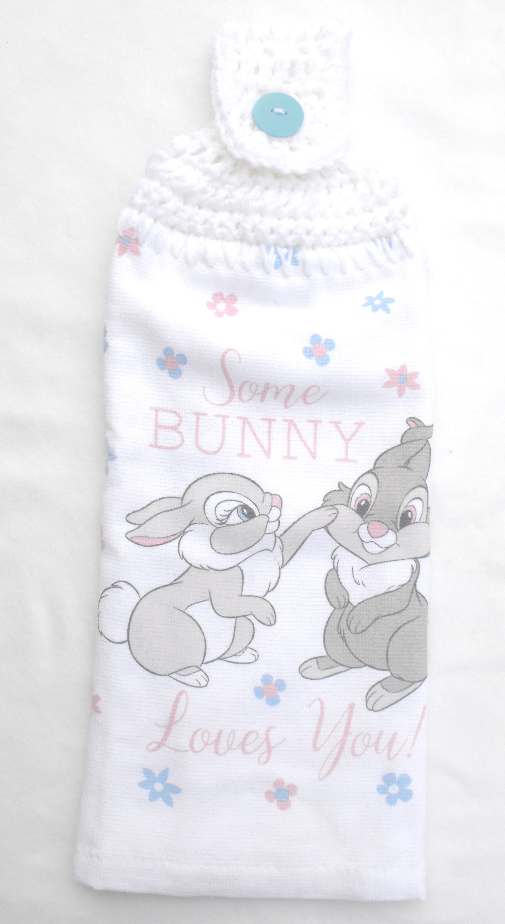 SOME BUNNY LOVES YOU - MISS BUNNY & THUMPER - DOUBLE/FULL HANDMADE ...
