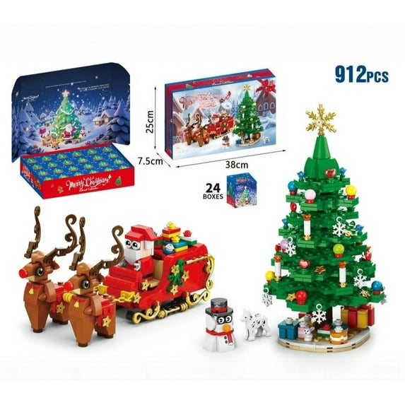 SOMIK 6-in-1 Halloween Haunted House Building Blocks, DIY Assembly ...