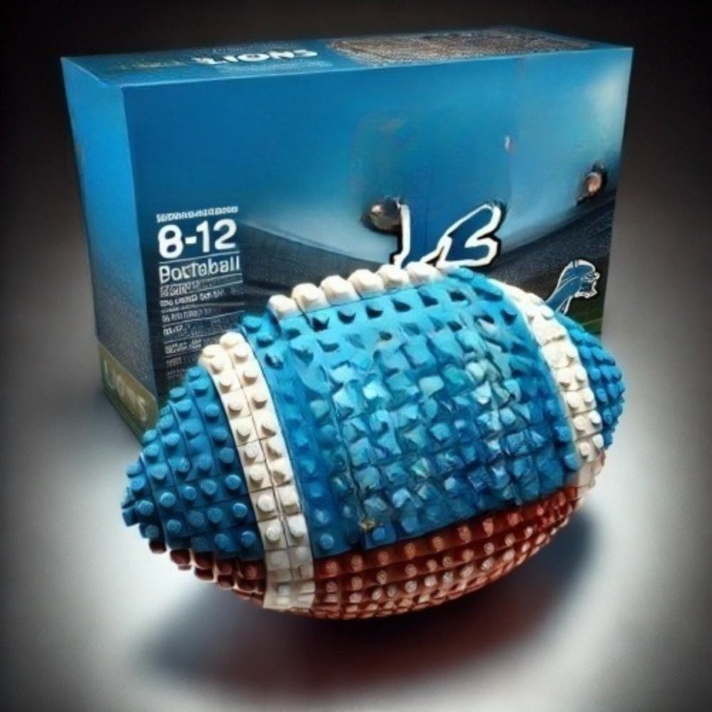SOMIK SOMIK Football Team Helmet Creative Building Block Set For All ...