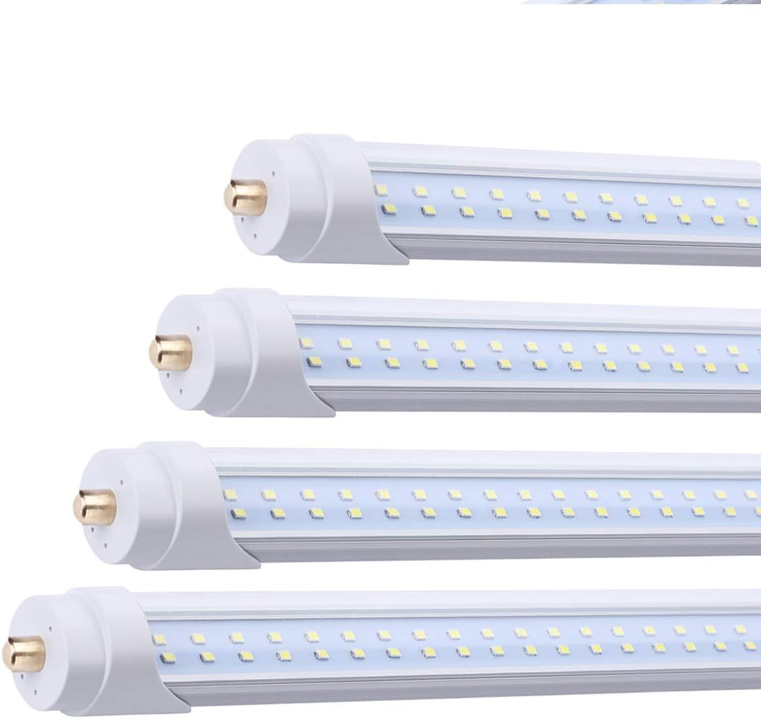 SOMLIGHT 8 Foot LED Bulb,65W 7800lm 6000K, 8FT T8 T10 T12 LED Tube ...