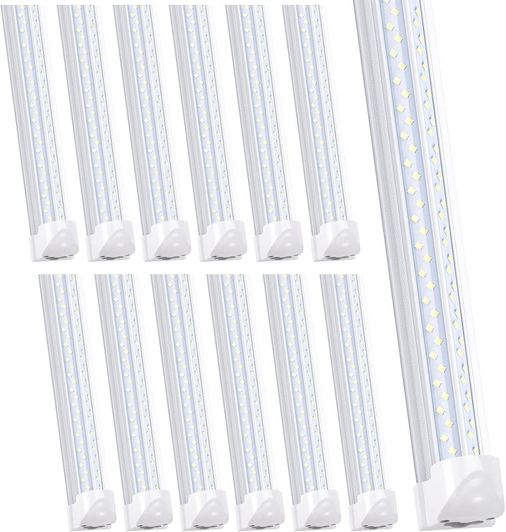 SOMLIGHT 8FT Led Shop Lights,Linkable LED Tube Light Fixture, 120W ...