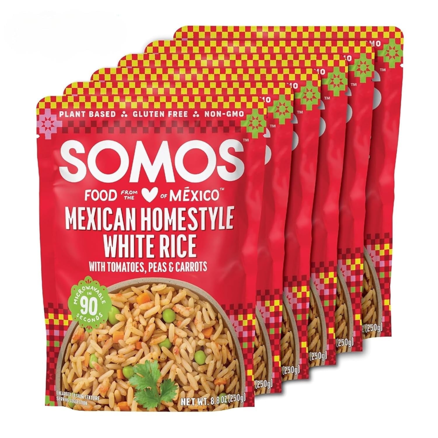 SOMOS Mexican Homestyle White Rice | Gluten Free, Non-GMO, Vegan ...