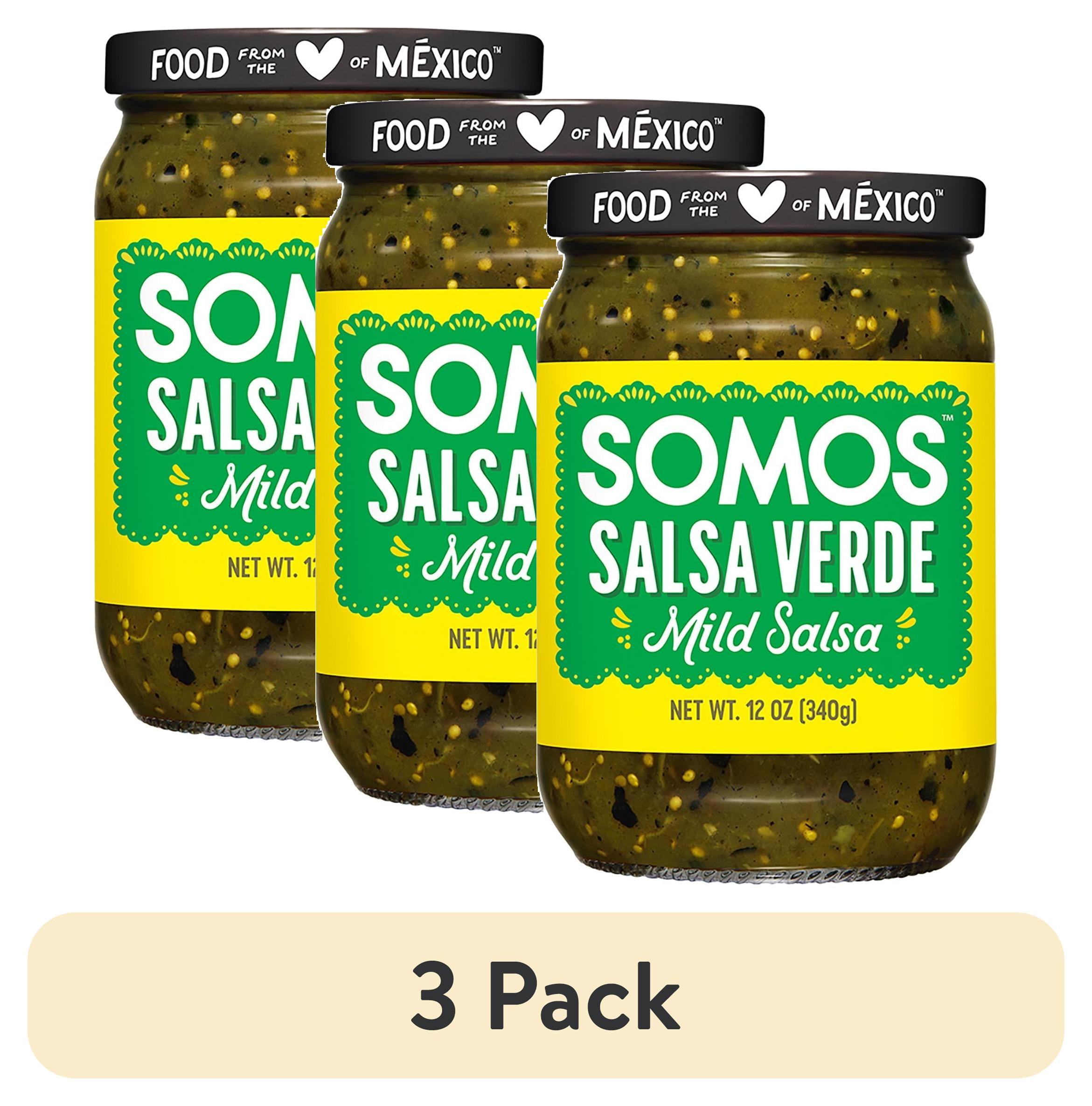 (3 pack) SOMOS Mild Salsa Verde, 12 oz - Walmart.com
