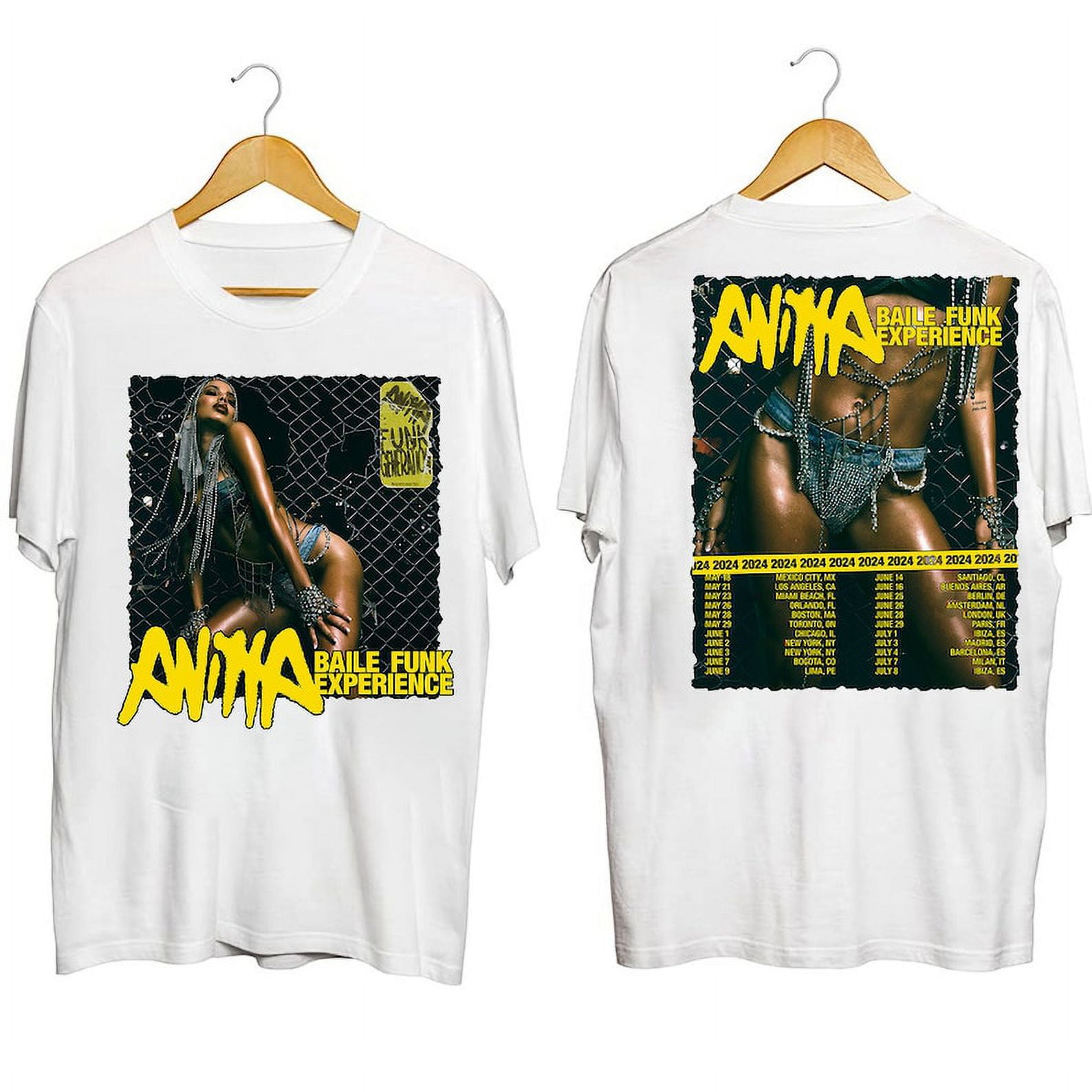 SON LUXURY Anitta Baile Funk Experience Tour 2024 Shirt, Anitta 2024 ...
