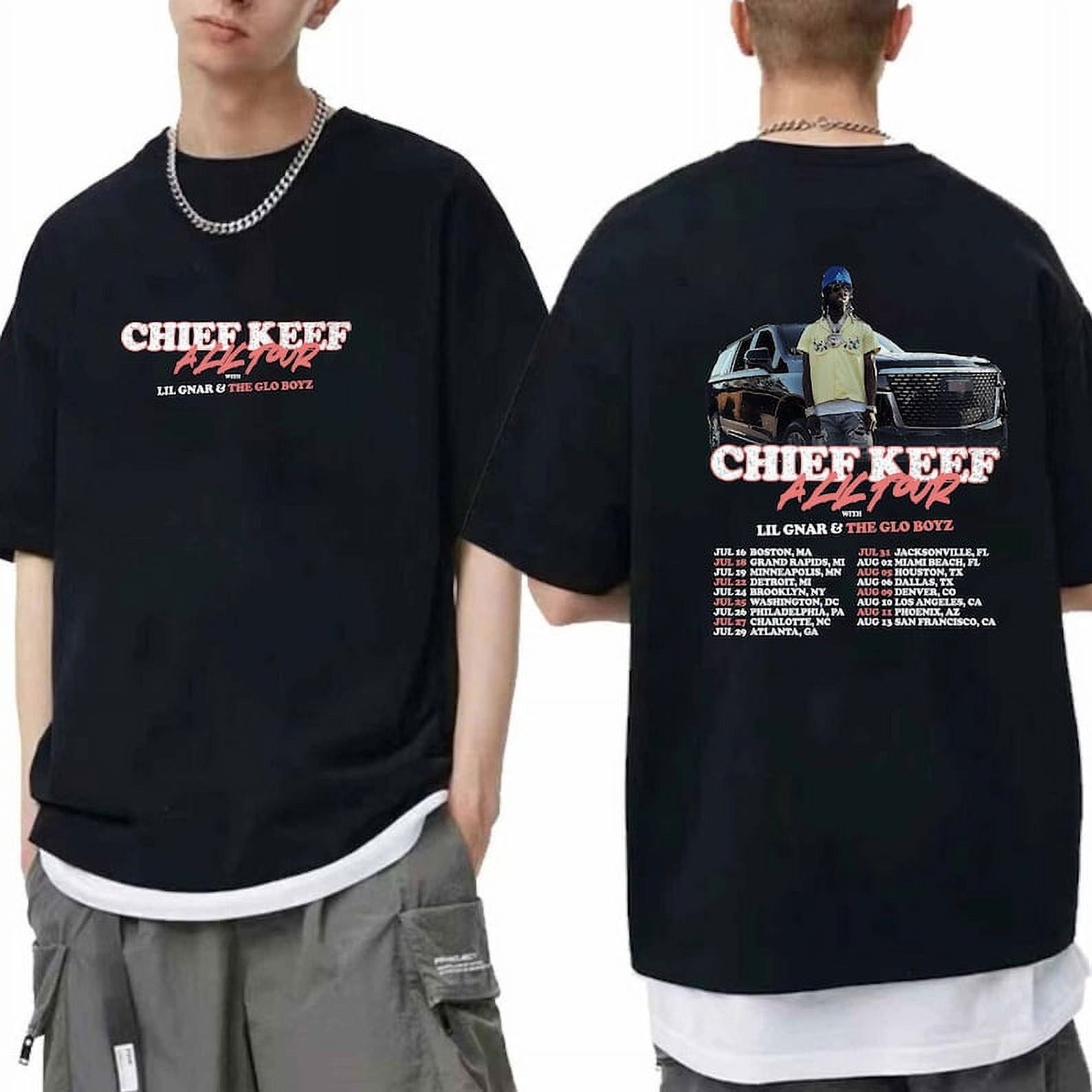 SON LUXURY Chief Keef A Lil Tour 2024 Shirt, Chief Keef 2024 Concert ...