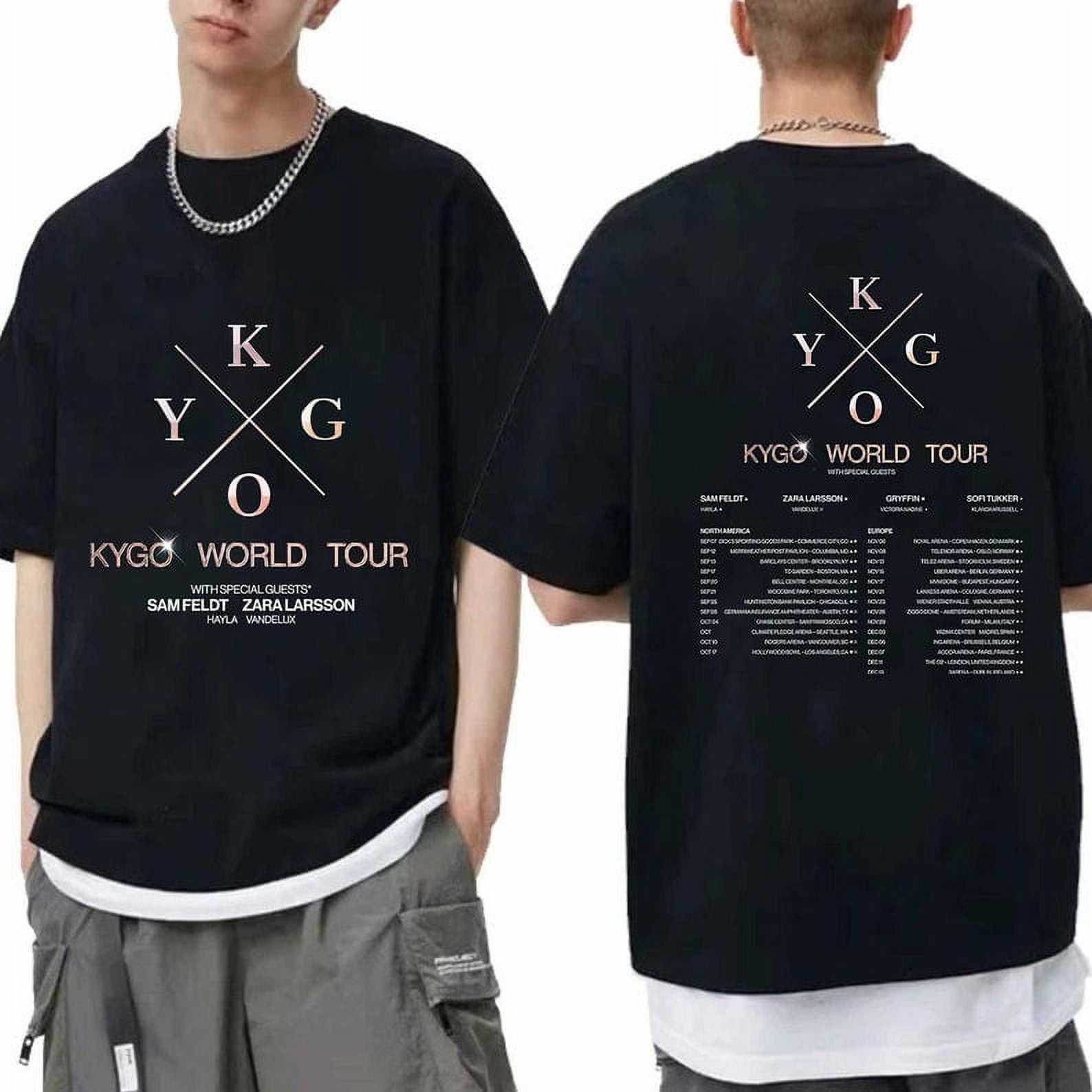 SON LUXURY Kygo World Tour 2024 Shirt, Kygo 2024 Concert Shirt, DJ Kygo ...