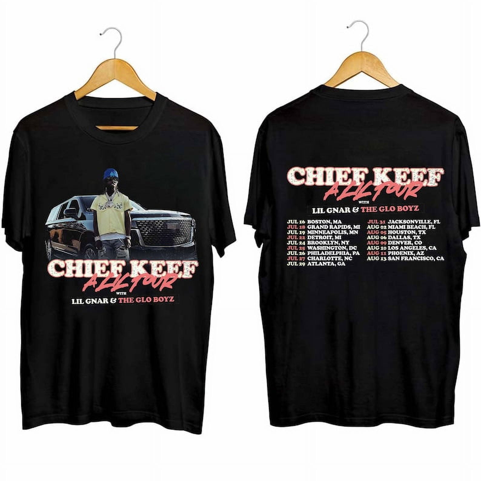 SON LUXURY NEW BRAND Chief Keef A Lil Tour 2024 Shirt, Chief Keef Fan ...