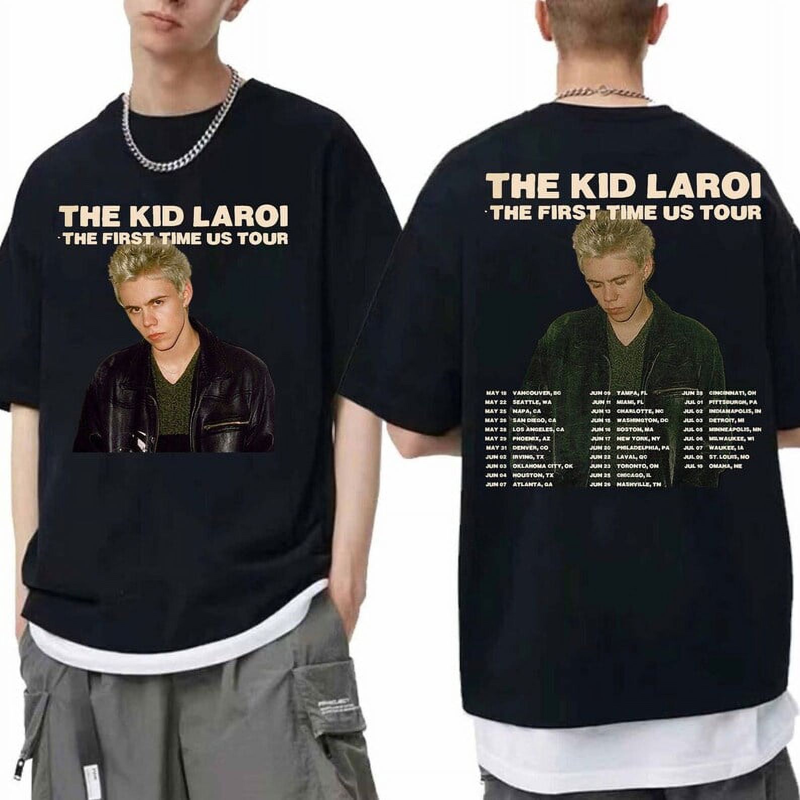 SON LUXURY The Kid Laroi The First Time Tour 2024 Shirt, The Kid Laroi ...