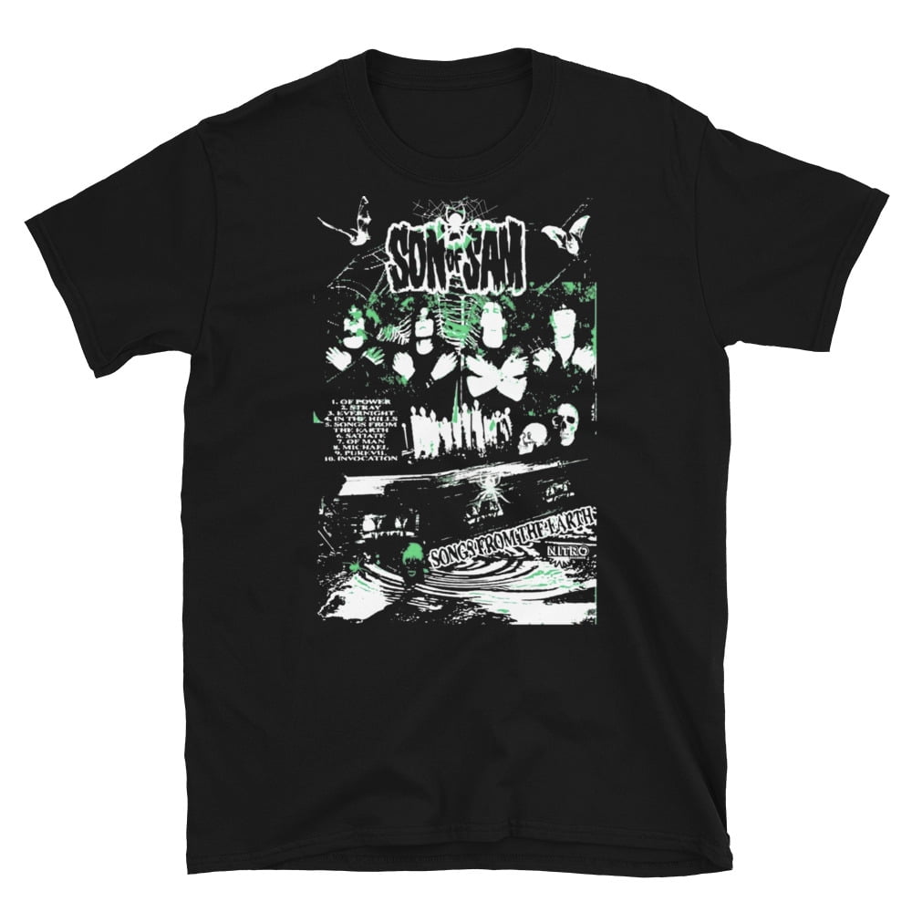 SON OF SAM Songs From The Earth Horror Punk Goth Ban T-Shirt - Walmart.com