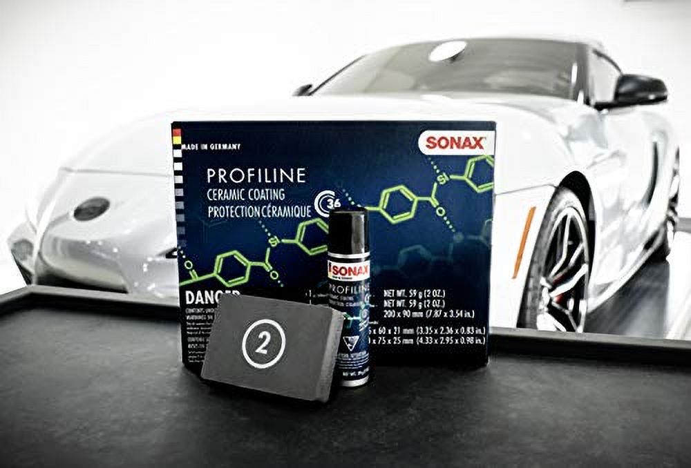 SONAX CC36 Ceramic Coating | Advanced 2-Stage Coating for Superior Gloss & Long-Lasting ...