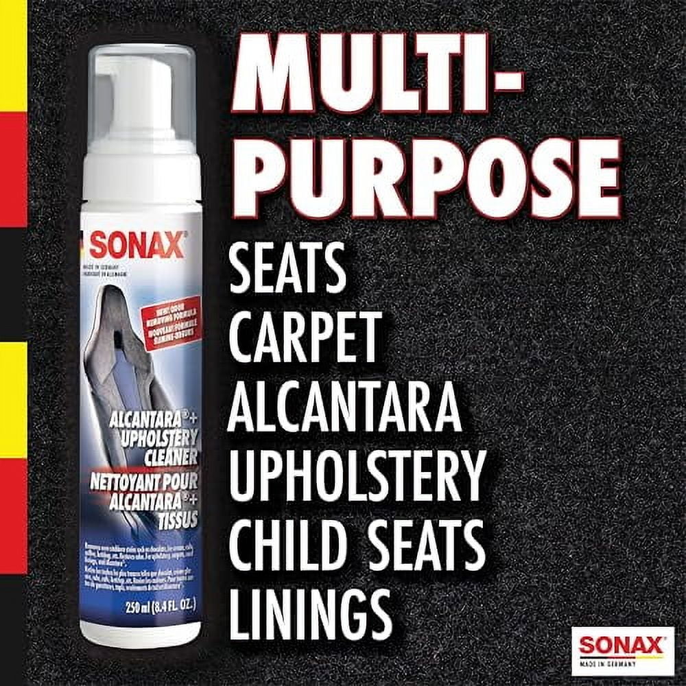 SONAX Upholstery and Alcantara Cleaner (206141), Foaming Alcantara ...