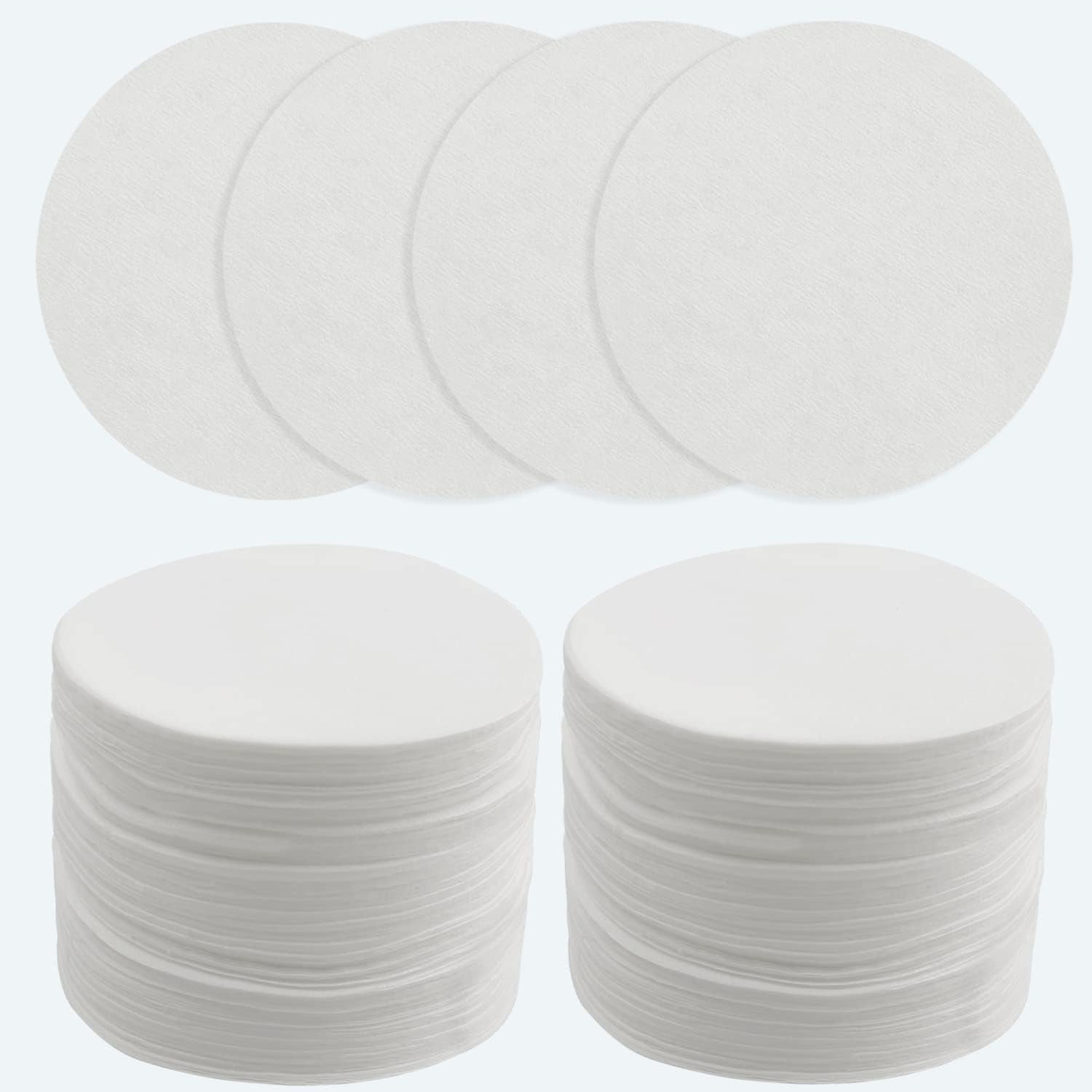 SONGAUN 400 Pcs Unbleached Natural Paper, 6.4x6.4 cm Coffee Filters ...