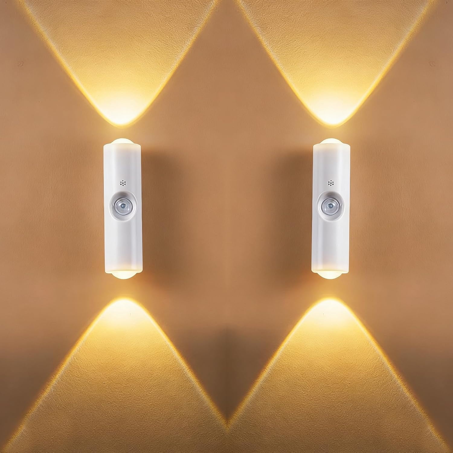 SONGAUN Motion Sensor Wall Light (2 Pack) 7 Colors 9 Model 3 Sensing ...
