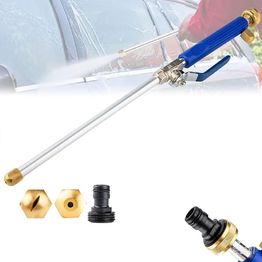 SONGAUN Pressure Washer, 2-in-1 High Pressure Power Washer for House ...