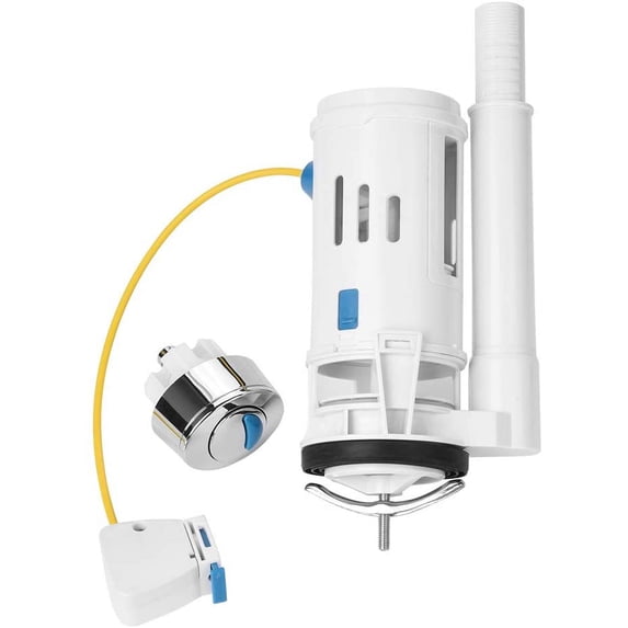SONGAUN Toilet Flush Valves Replacement Valve Kit ABS Plastic Toilet ...