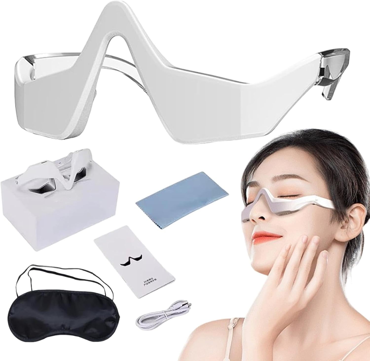 SONGAUN eye Botanique Paris Red Light Glasses for Under-Eye Device ...