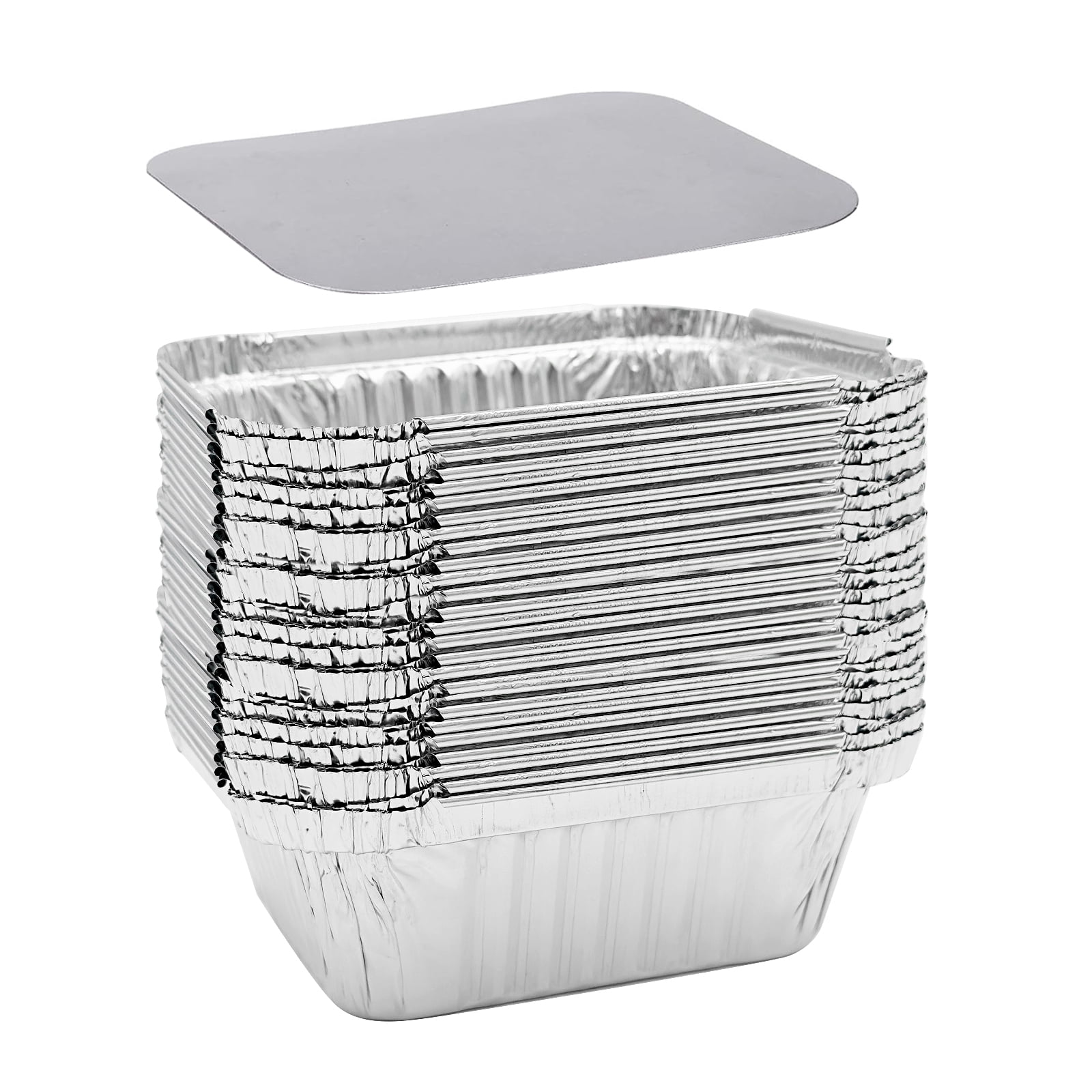 SONGLAM 30-Packs Disposable Aluminum Foil Pan, 5.8 x 5" - Walmart.com