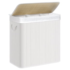 Shop Three-Section Laundry Hampers for Organized Clothing Storage