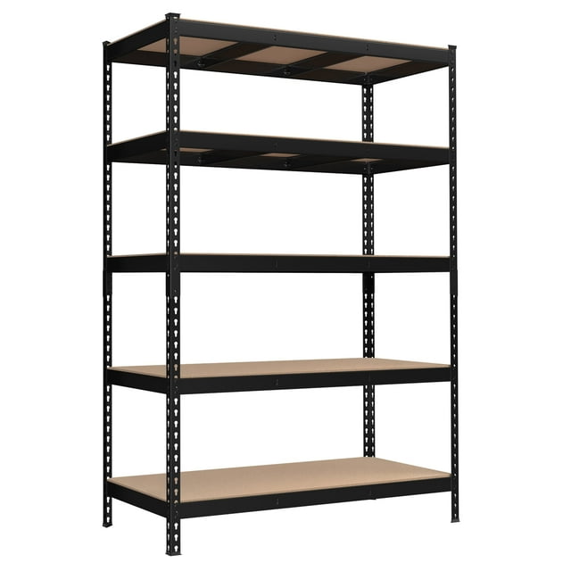 SONGMICS 5-Tier Adjustable Shelving Unit, 23.6x47.2x70.9 Inches, Load ...
