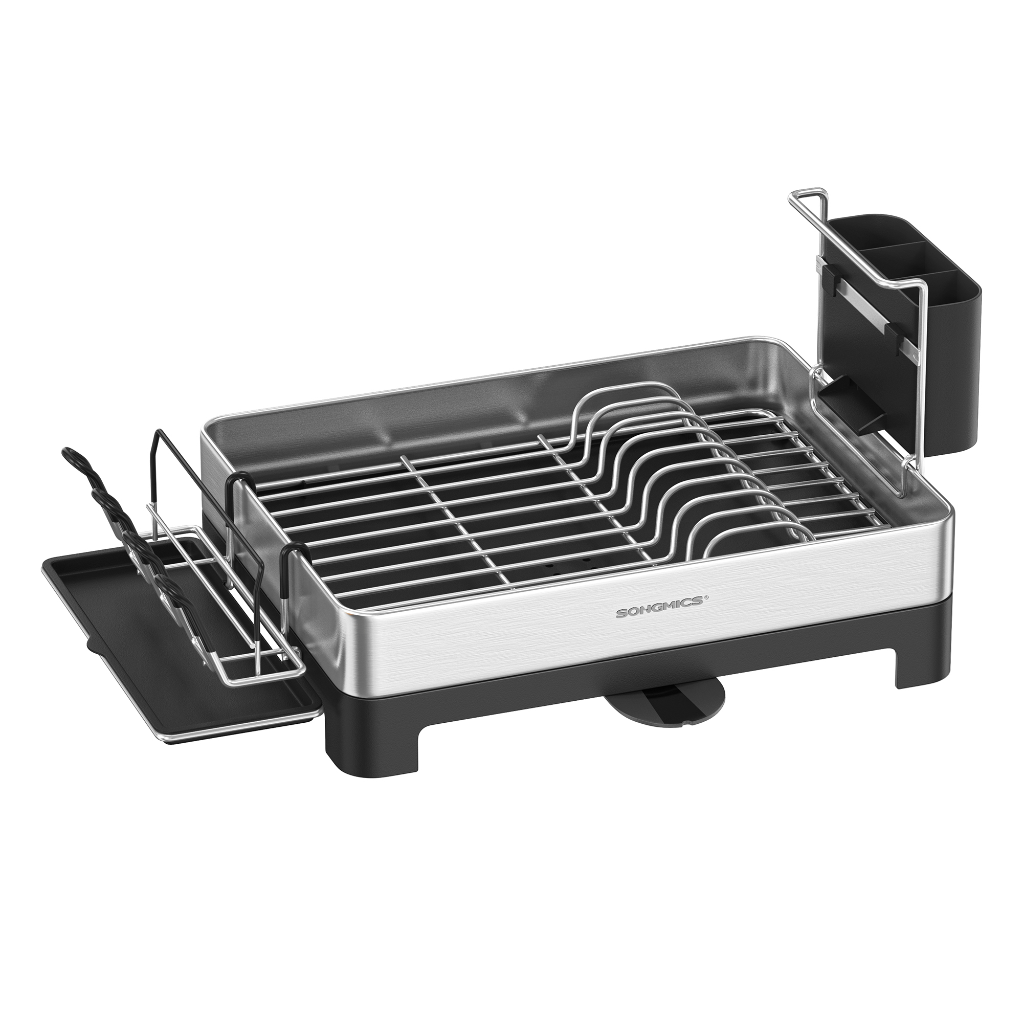 Home Logic Gravity Self-Draining Dishboard, Black - Walmart.com