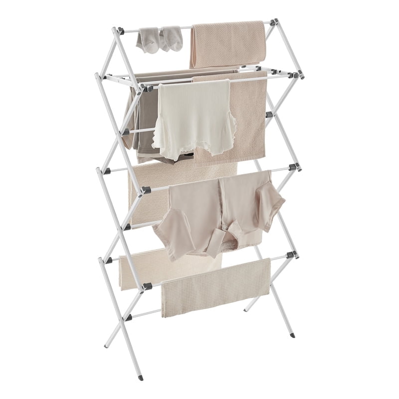 Foldable Clothes Drying Rack, Laundry Drying Rack, Clothes Airer, Steel ...
