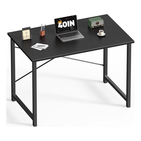 SONGMY 40 Inch Office Small Computer Desk Modern Simple Style Writing ...