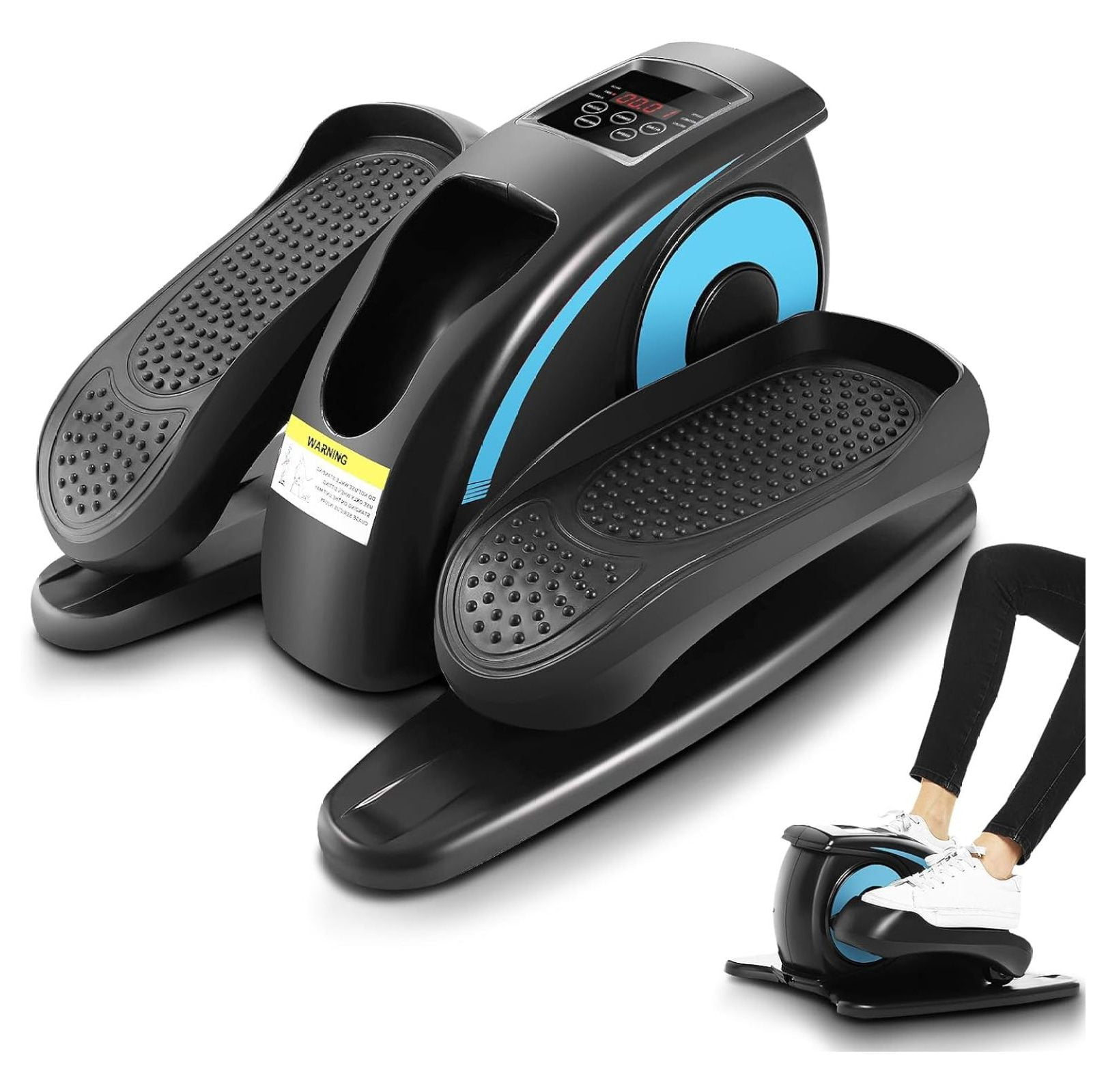 SONGMY Under Desk Elliptical, Electric Ellipse Leg Exerciser While ...