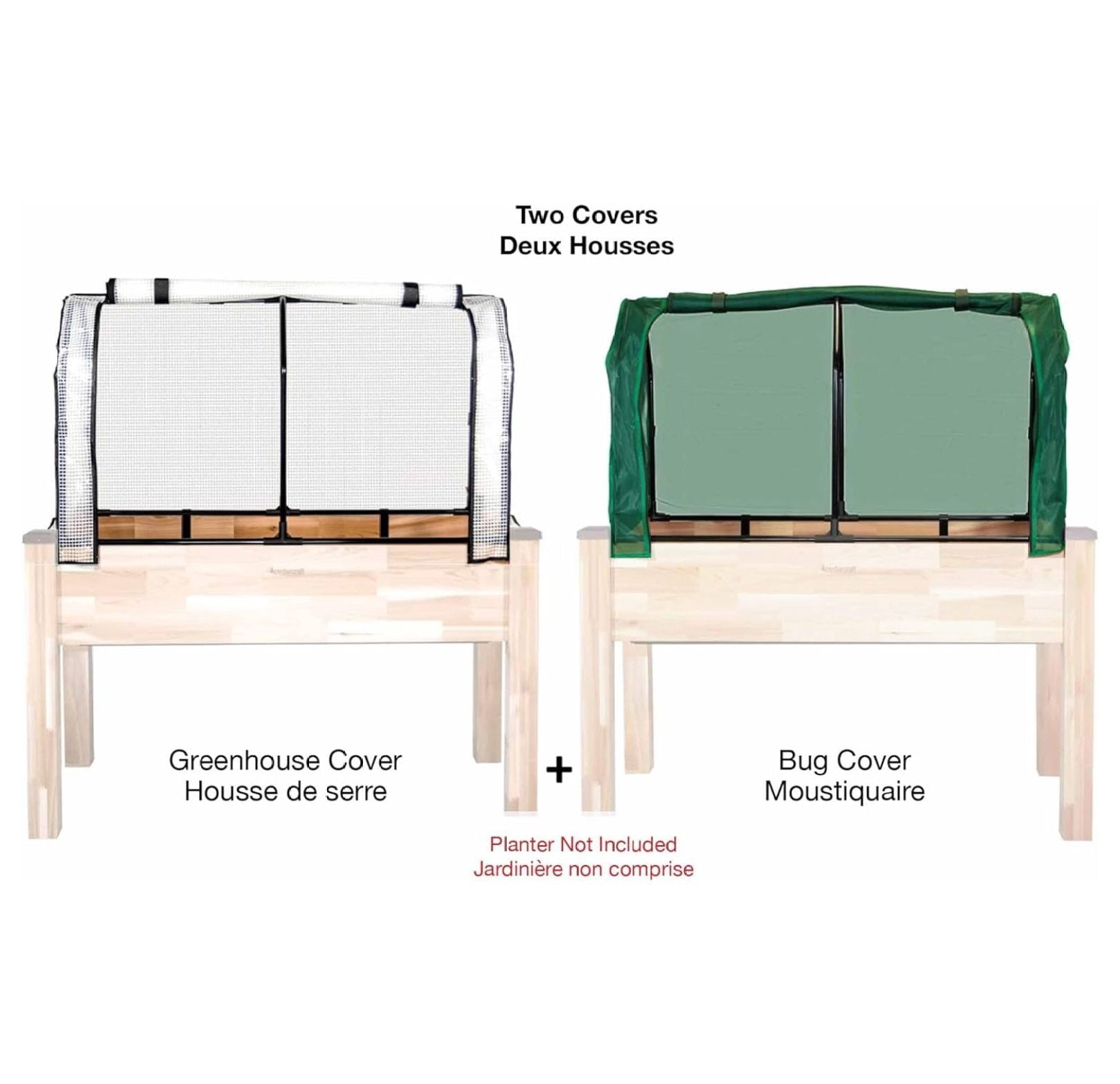 SONGMY Greenhouse & Bug Cover Combo 22”W x 43”L x 24”H - Provides The ...