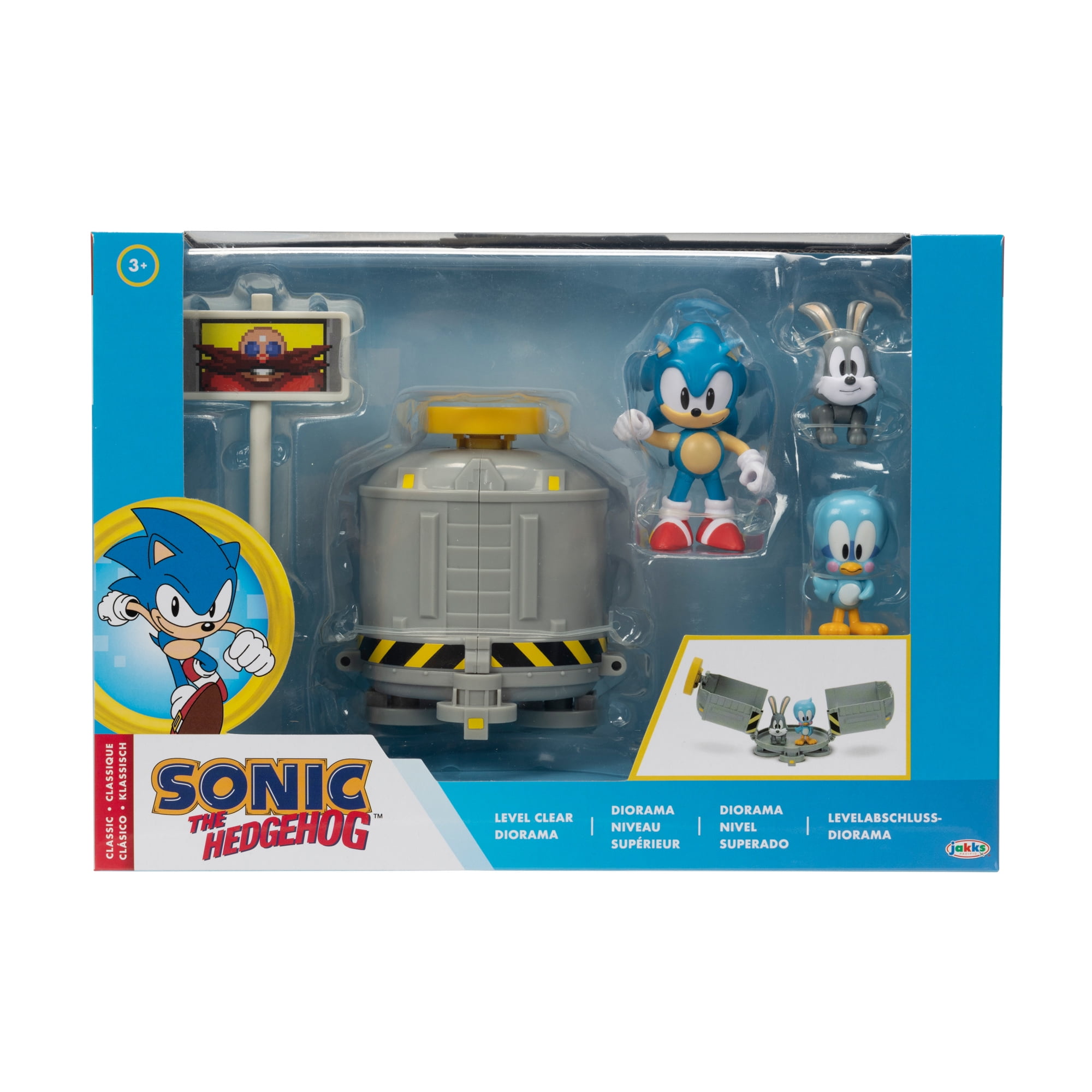 SONIC 2.5 INCH LEVEL CLEAR DIORAMA PLAYSET - Walmart.com